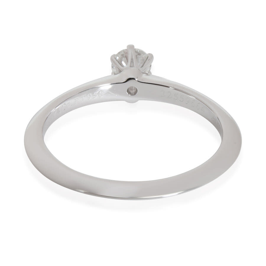 Tiffany & Co. Pre-Owned Tiffany & Co. Diamond Solitaire Engagement Ring ...