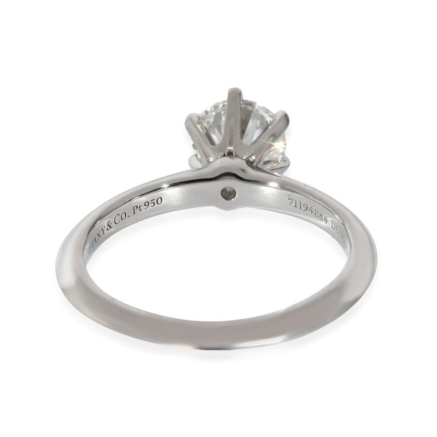 Tiffany & Co. Pre-Owned Tiffany & Co. Solitaire Diamond Engagement Ring ...
