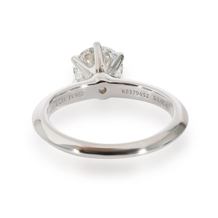 Tiffany & Co. Pre-Owned Tiffany & Co. Solitaire Diamond Engagement Ring ...