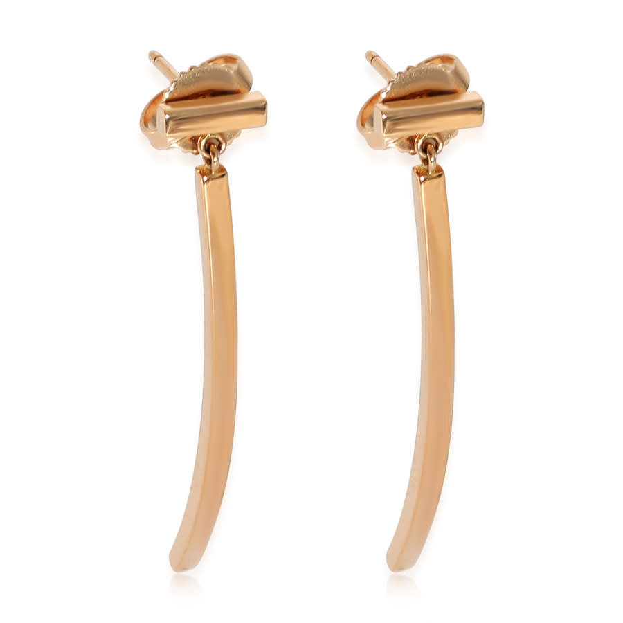 Tiffany & Co. Pre-Owned Tiffany & Co. Tiffany T Bar Earrings in 18k ...