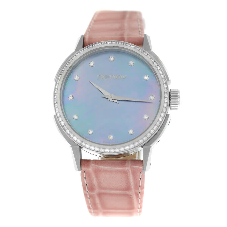 Tourneau Pre-owned Tourneau Tny Roventa Quartz Diamond Ladies Watch ...