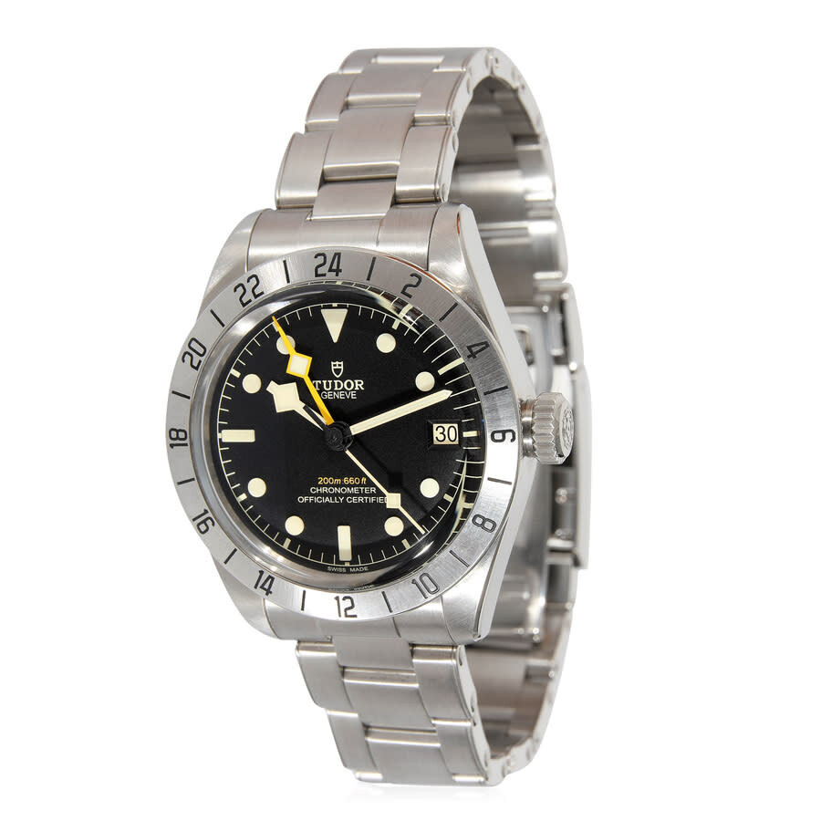 Tudor Pre-owned Tudor Black Bay Automatic Black Dial Men's Watch 79470 ...