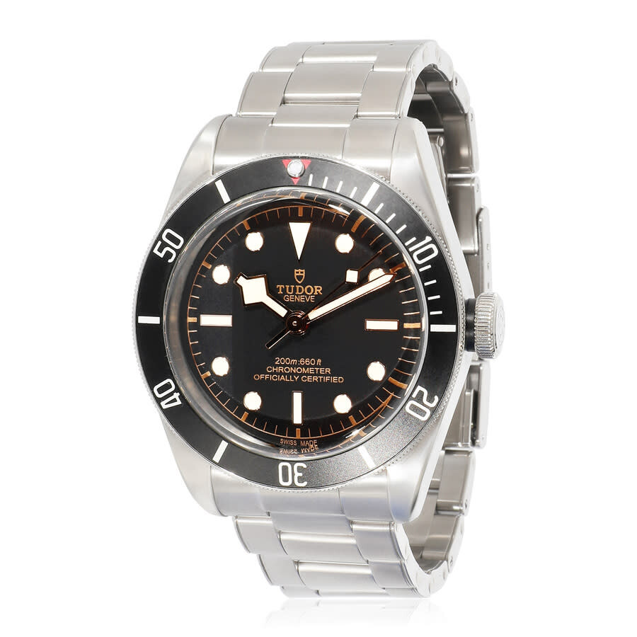 Tudor Pre-owned Tudor Black Bay Automatic Chronometer Black Dial Men's ...