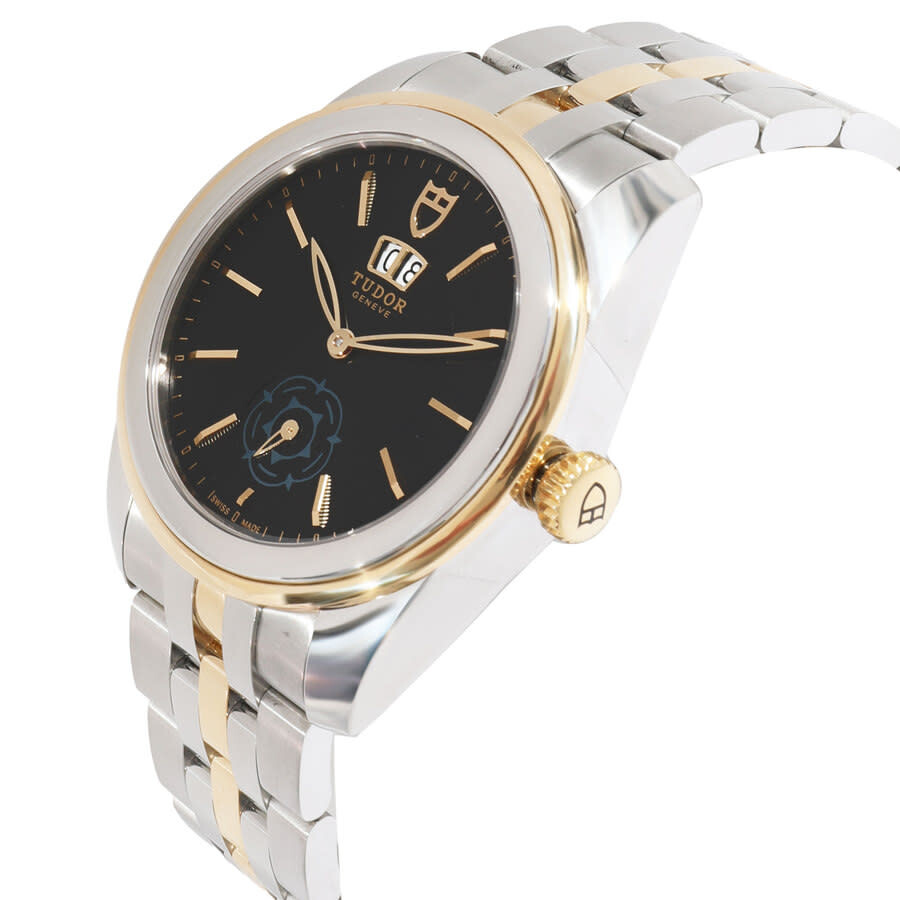 Tudor Pre-owned Tudor Glamour Automatic Black Dial Men's Watch 57003 ...
