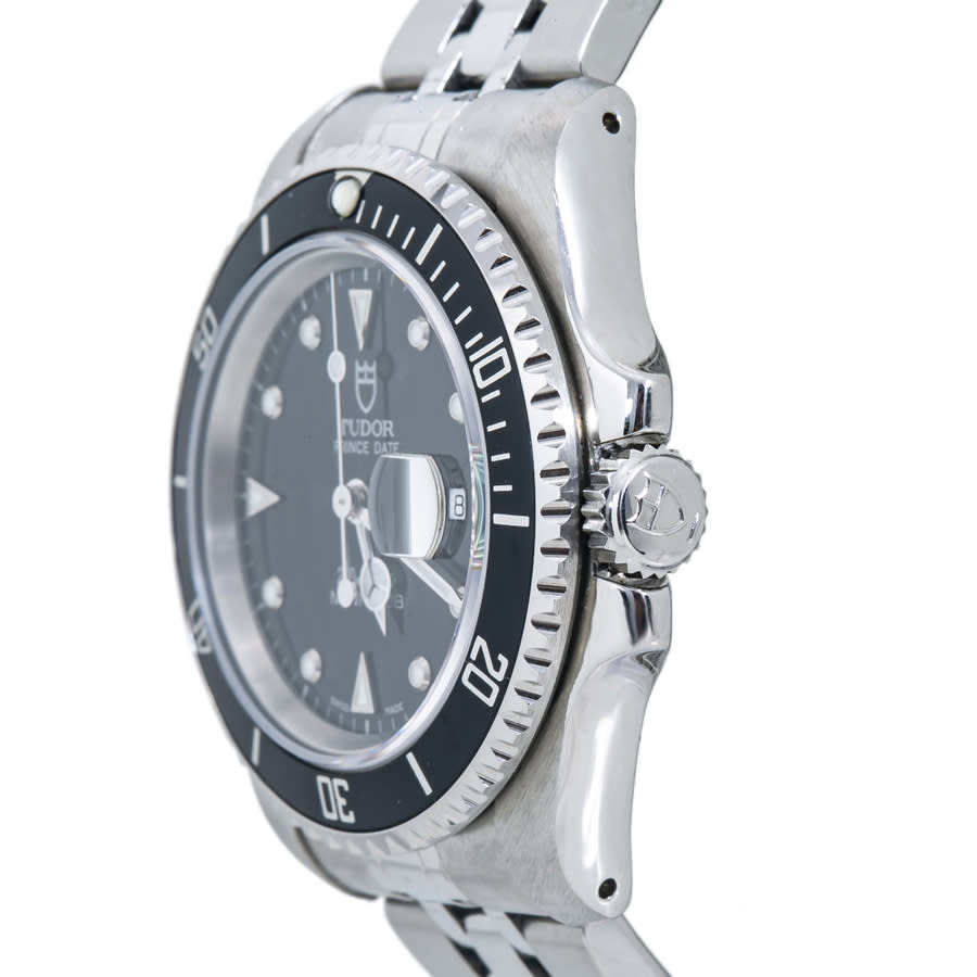 Tudor Pre-owned Tudor Mini Sub Automatic Black Dial Ladies Watch 73190 ...