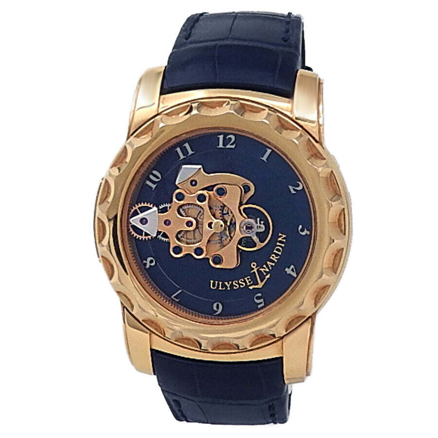 Ulysse Nardin Pre-owned Ulysse Nardin Freak Tourbillon Hand Wind Blue Dial Men's Watch 016-88 ...