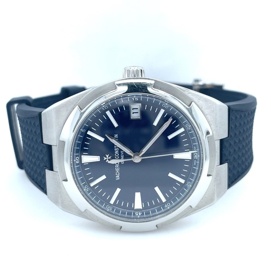 Vacheron Constantin Pre-owned Vacheron Constantin Overseas Blue Dial ...