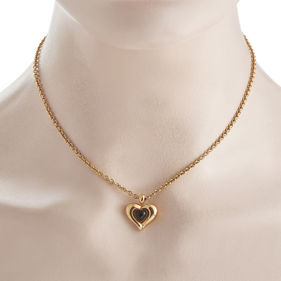 Van Cleef & Arpels Pre-Owned Van Cleef Arpels 18K Yellow Gold Onyx ...