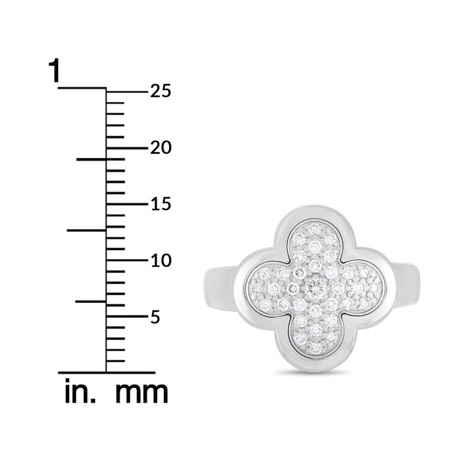 Van Cleef & Arpels Pre-Owned Van Cleef Arpels Pure Alhambra 18K White ...