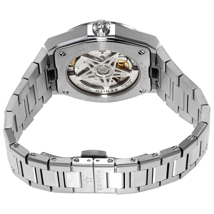 Zenith Pre-owned DEFY Midnight Automatic Diamond Ladies Watch 16.9200. ...