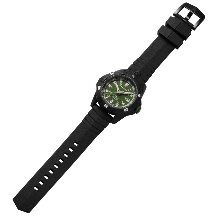 Protek Dive Usmc 1210 Automatic Green Dial Men's Watch PT1215 ...