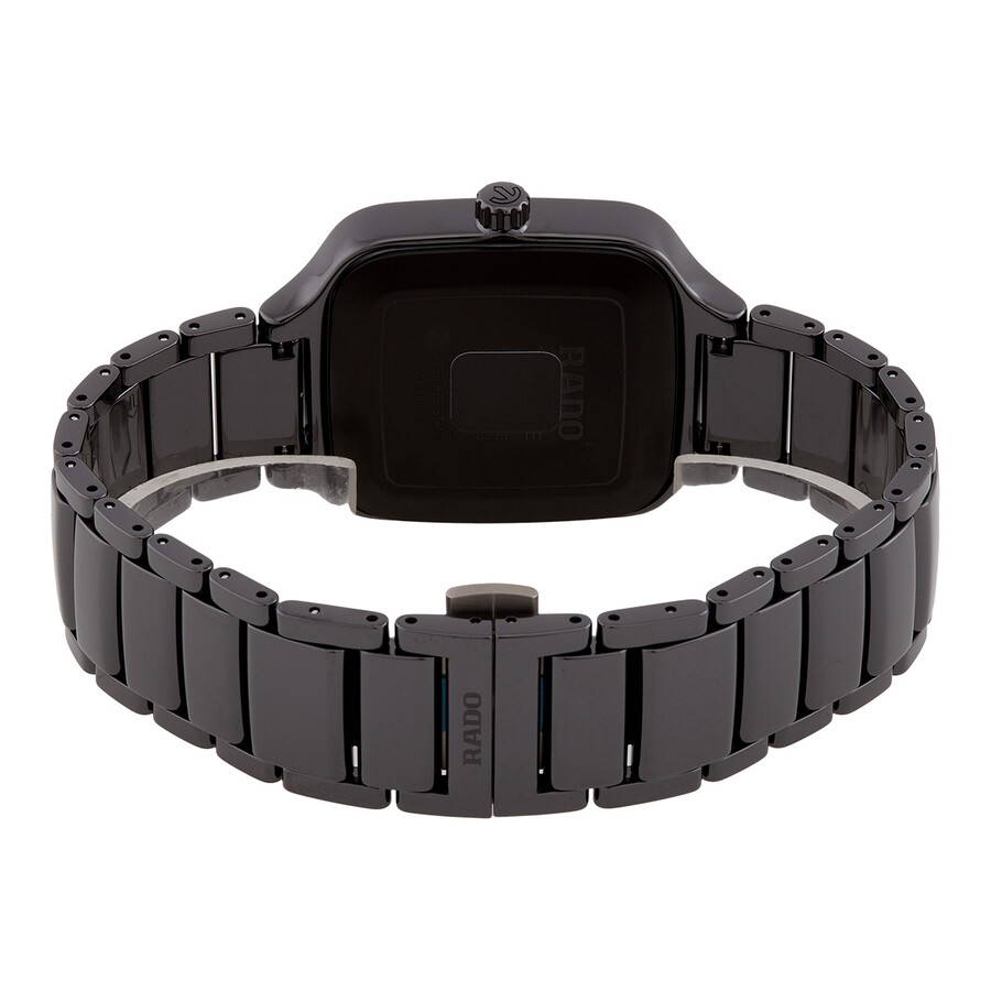 Rado Automatic Diamond Black Dial Unisex Watch R27078702 - Watches ...