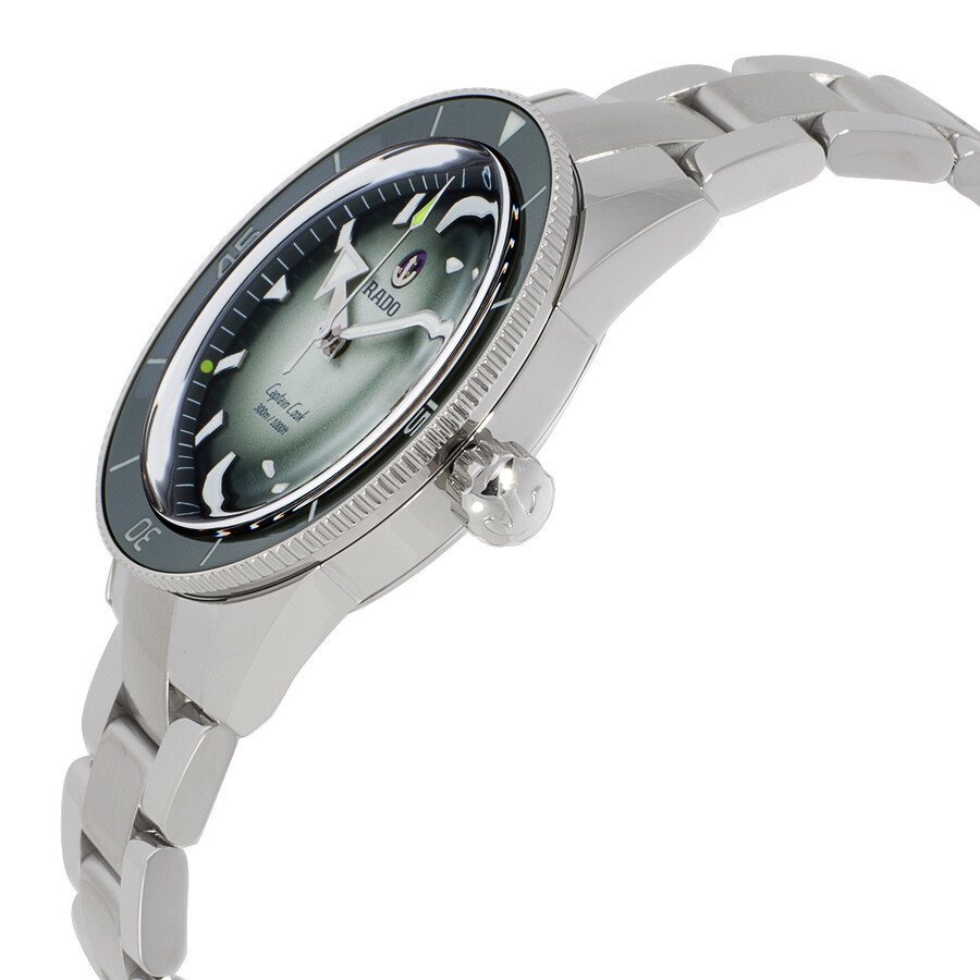 Rado Captain Cook x Cameron Norrie Automatic Green Dial Men's Watch ...