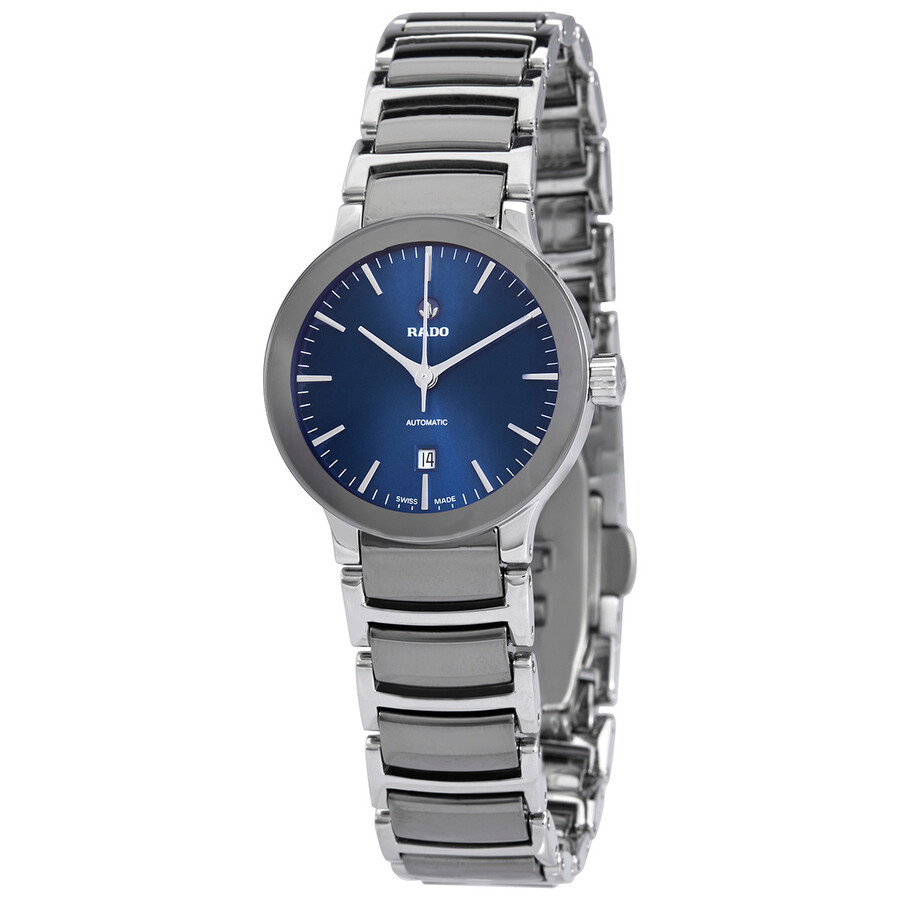 Rado Centrix Automatic Blue Dial Ladies Watch R30011202 7612819059433 ...