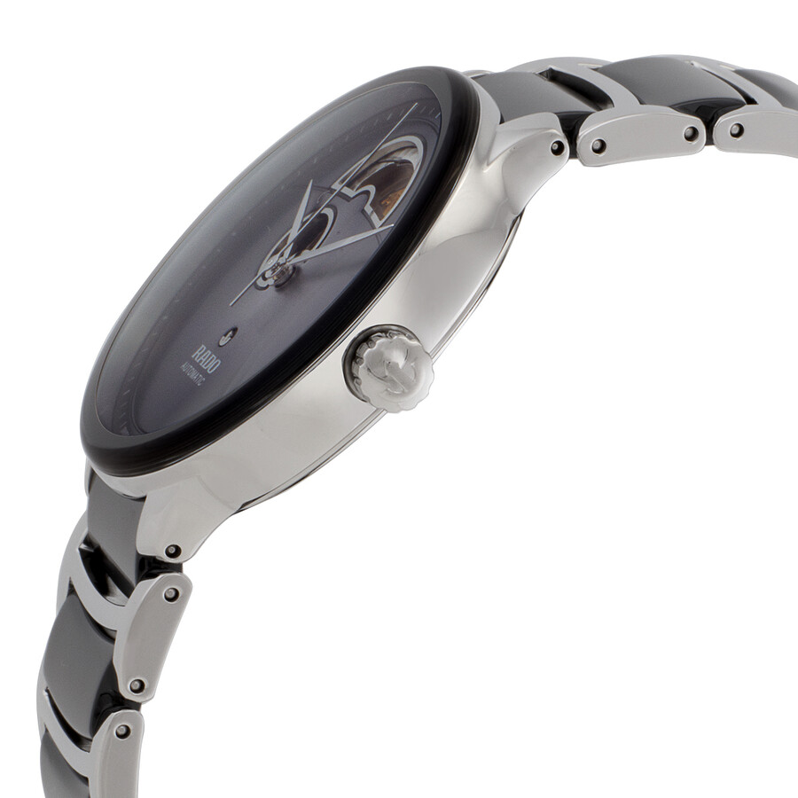 Rado Centrix Automatic Open Heart Two-Tone Unisex Watch R30012152 - Watches, Centrix - Jomashop