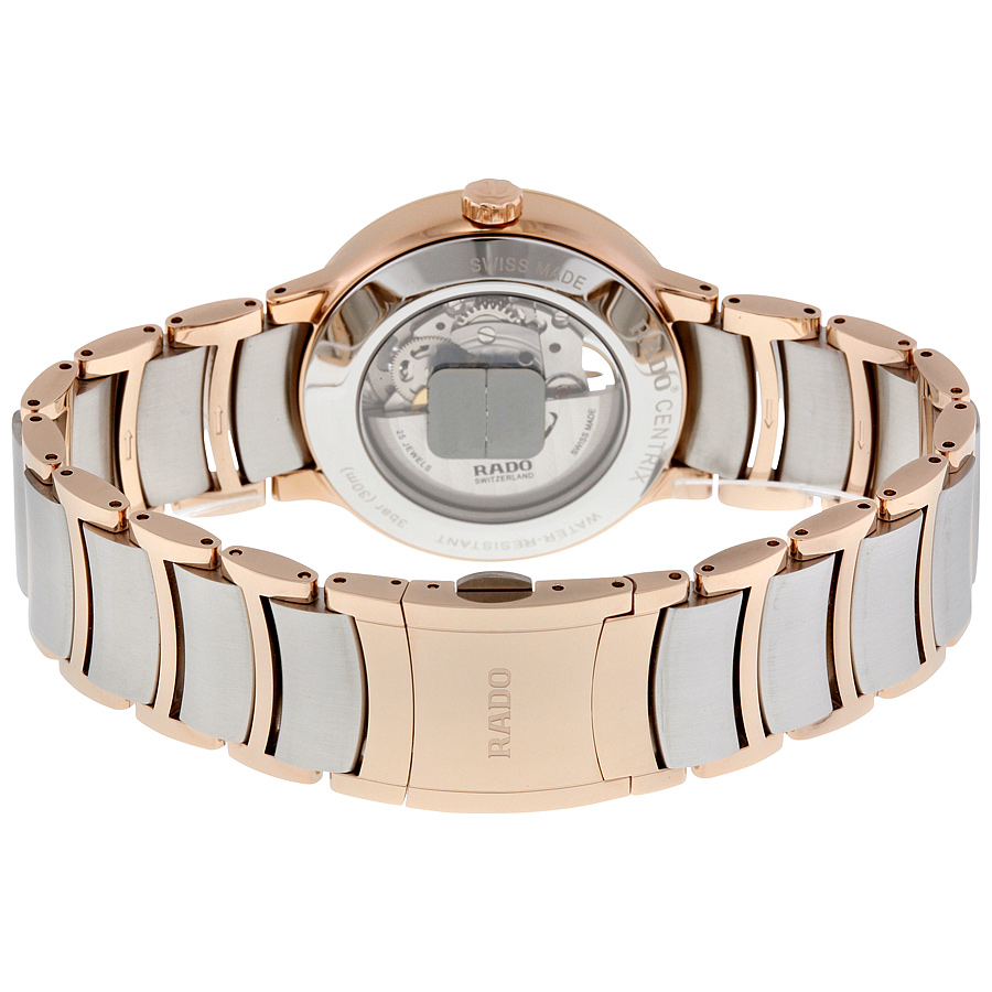 Rado Centrix Automatic Silver Skeleton Dial Men's Watch R30181103 ...