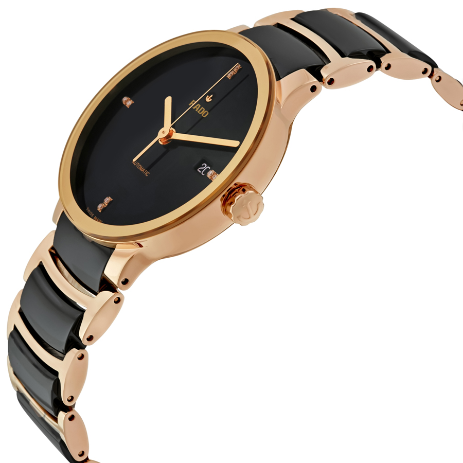 Rado Centrix Black Dial Automatic Unisex Watch R30036712 7612819049403 ...