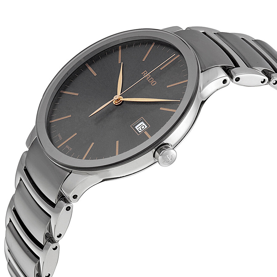 Rado Centrix Grey Dial Stainless Steel Men's Watch R30927132 ...