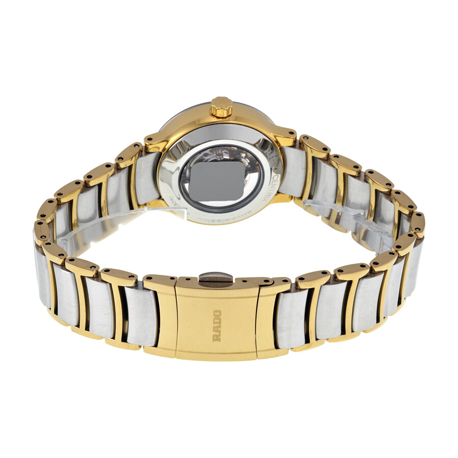 Rado Centrix Automatic Silver Dial Two-tone Ladies Watch R30530103 ...