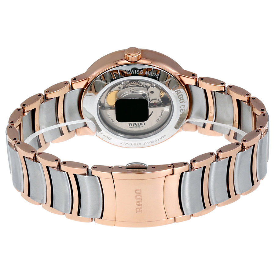 Rado Centrix Automatic White Dial Two-tone Men's Watch R30036013 ...