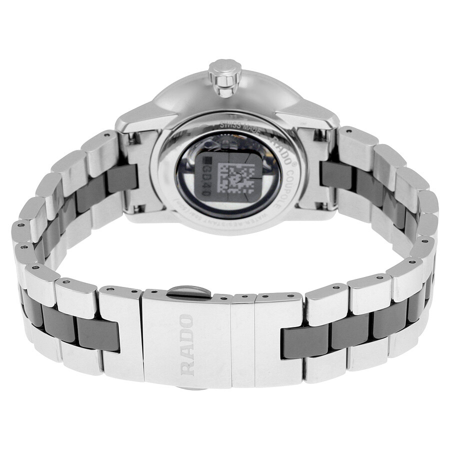 Rado Coupole Classic Automatic Black Dial Ladies Watch R22862152 ...