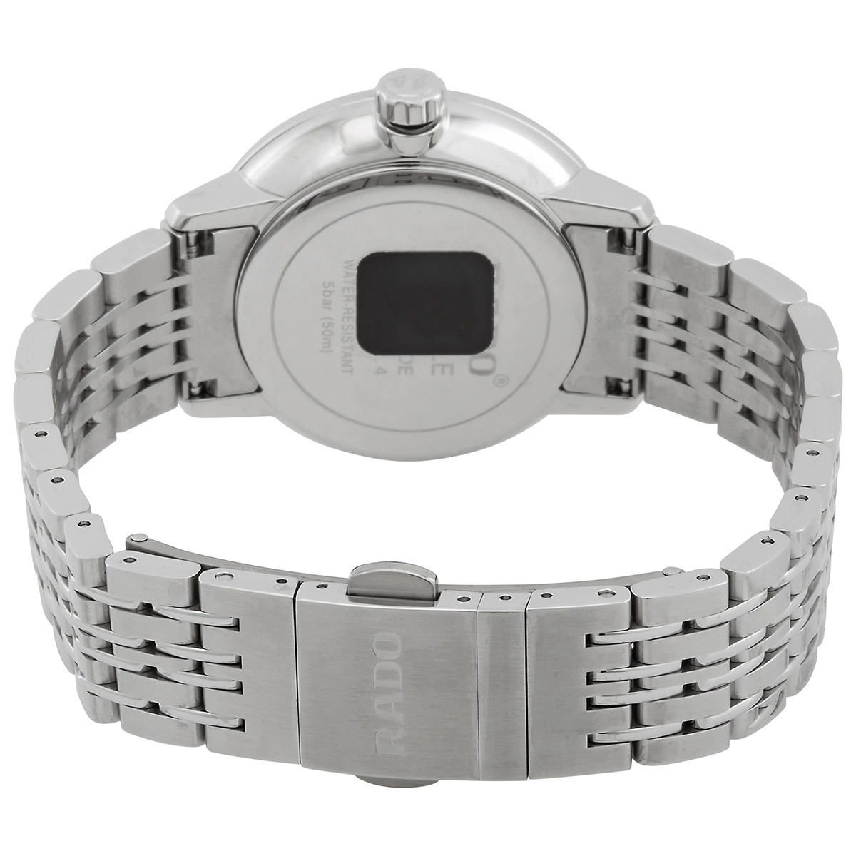 Rado Coupole Classic Moonphase Quartz Blue Mother of Pearl Dial Ladies ...