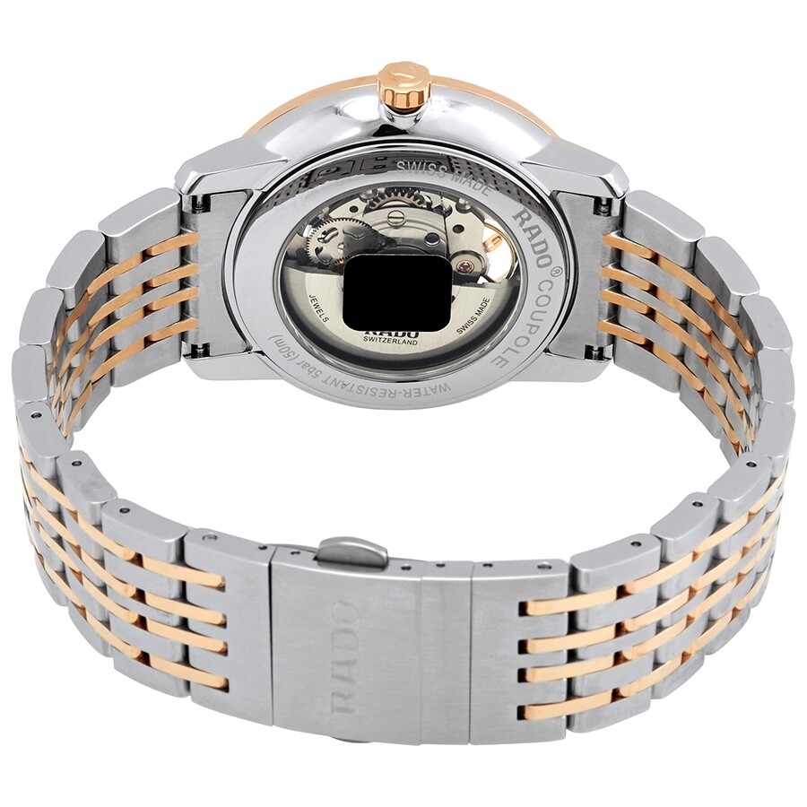 Rado Coupole Classic Open Heart Automatic Silver Dial Men's Watch ...