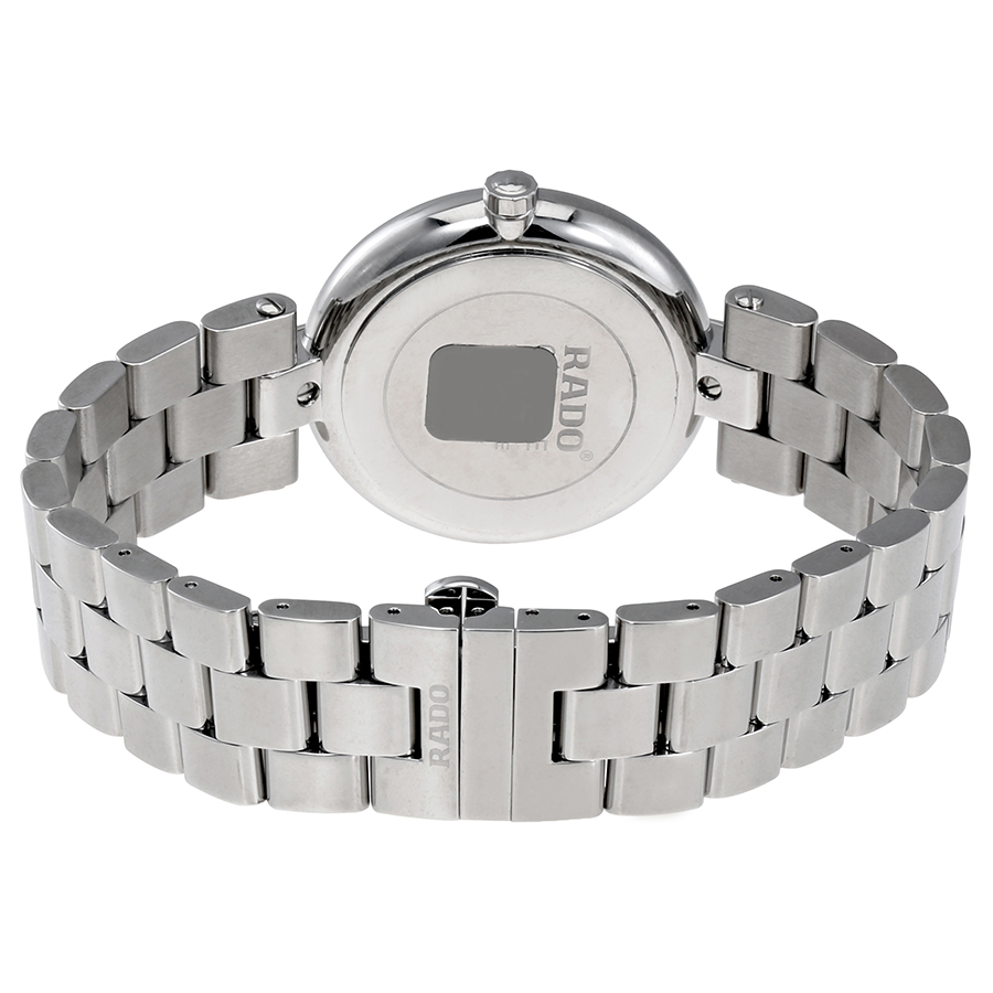 Rado Coupole L Black Dial Stainless Steel Unisex Watch R22852163 ...