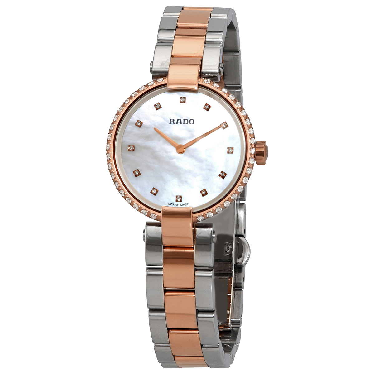 Rado Coupole Mother of Pearl Diamond Dial Ladies Watch R22859923 ...