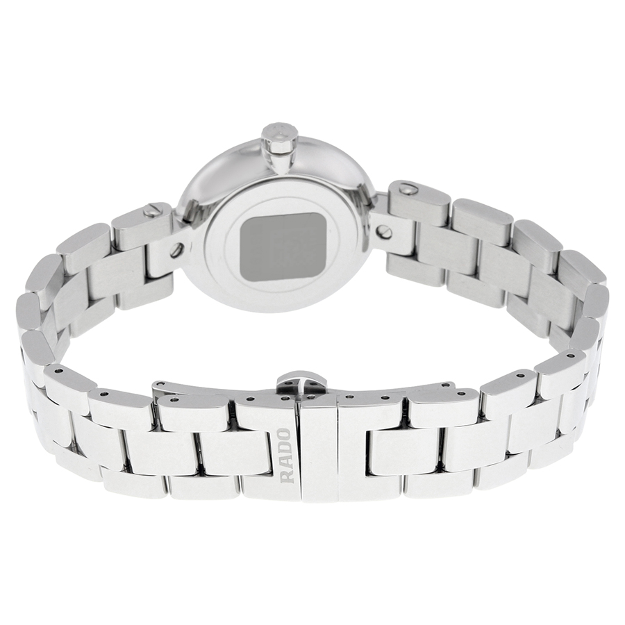 Rado Coupole Silver Dial Stainless Steel Ladies Watch R22854013 ...