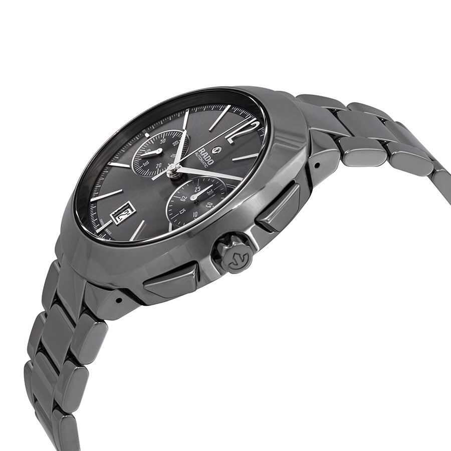 Rado D-Star Chronograph Automatic Dark Grey Dial Men's Watch R15198102 ...