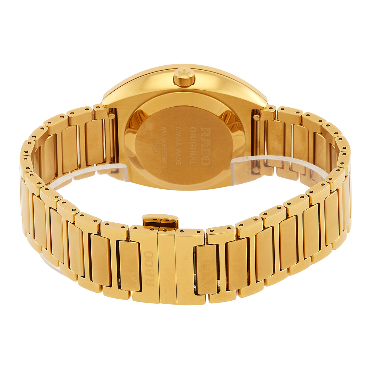 Rado Diastar Original Automatic Champagne Dial Unisex Watch R12161253 ...