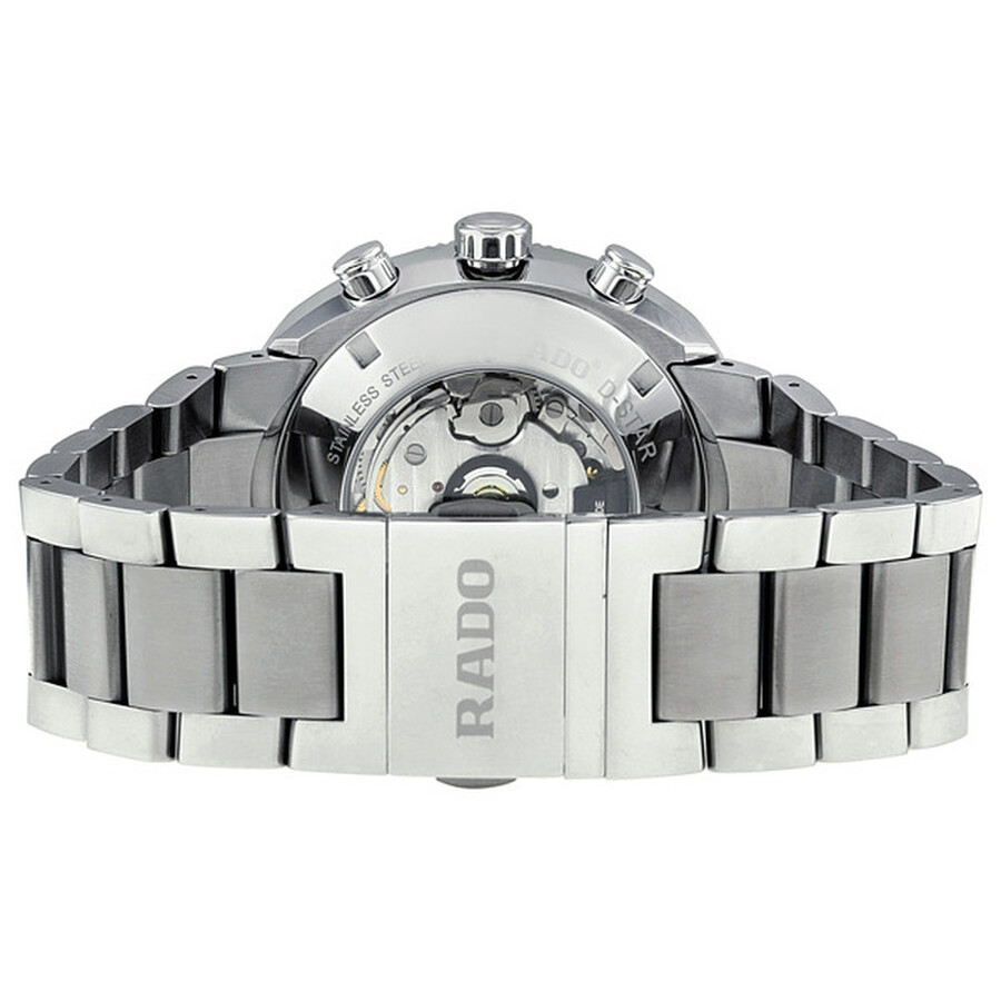 Rado D-Star 200 Chronograph Grey Dial Stainless Steel Men's Watch ...