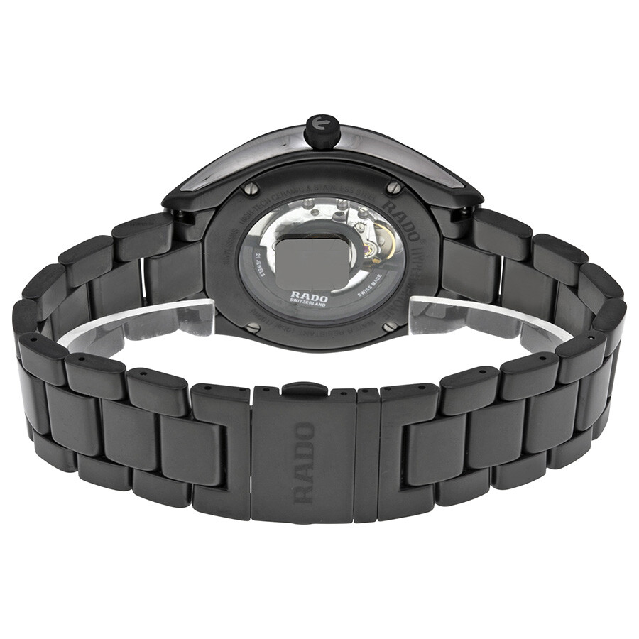 Rado Hyperchrome Automatic Black Dial Black Ceramic Men's Watch ...