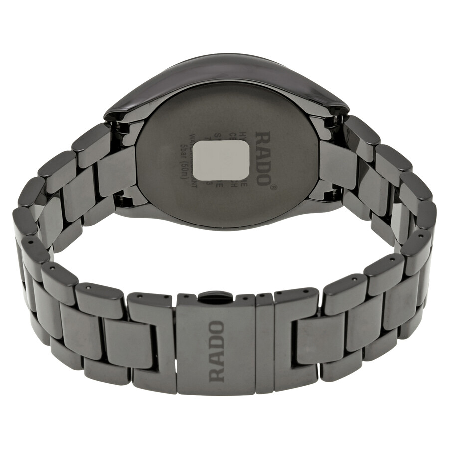 Rado Hyperchrome Dual Timer XL Touch Black Ceramic Men's Watch ...