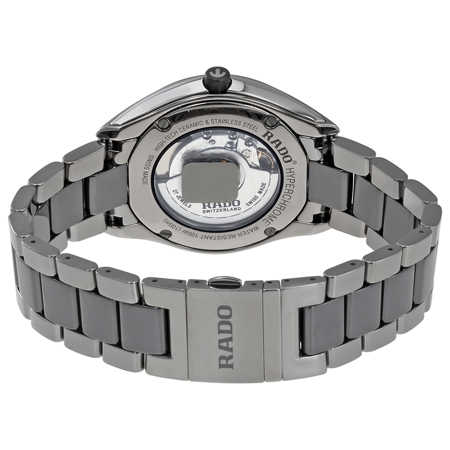 Rado HyperChrome XL Black Dial Automatic Men's Watch R32025152 ...