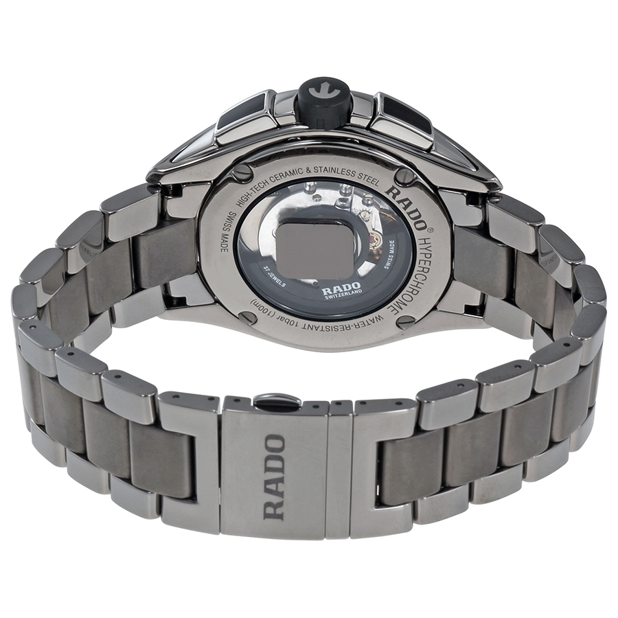 Rado HyperChrome XXL Grey Dial Automatic Men's Chronograph Watch ...
