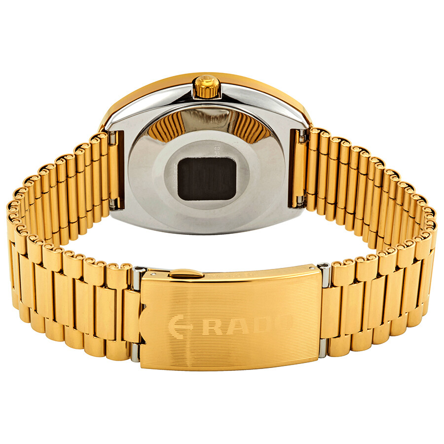 Rado Original Yellow Gold Diamond Dial Men's L Watch R12413803 ...