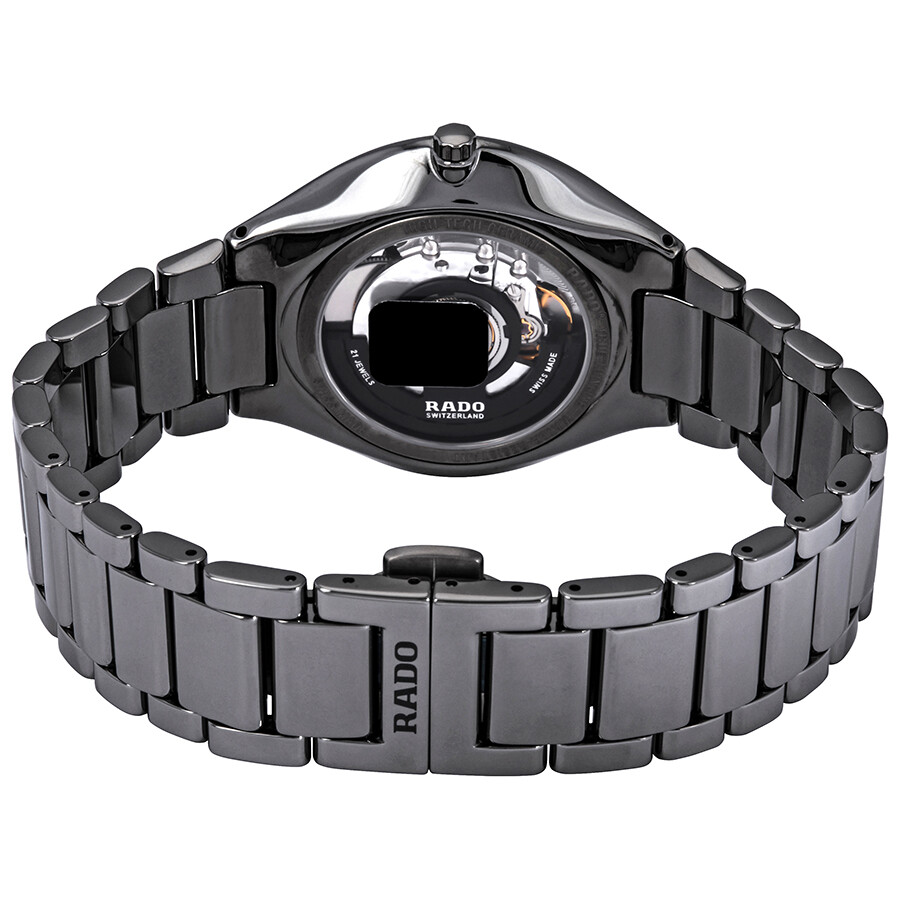 Rado True Automatic Black Dial Men's Watch R27972112 - Watches, True ...