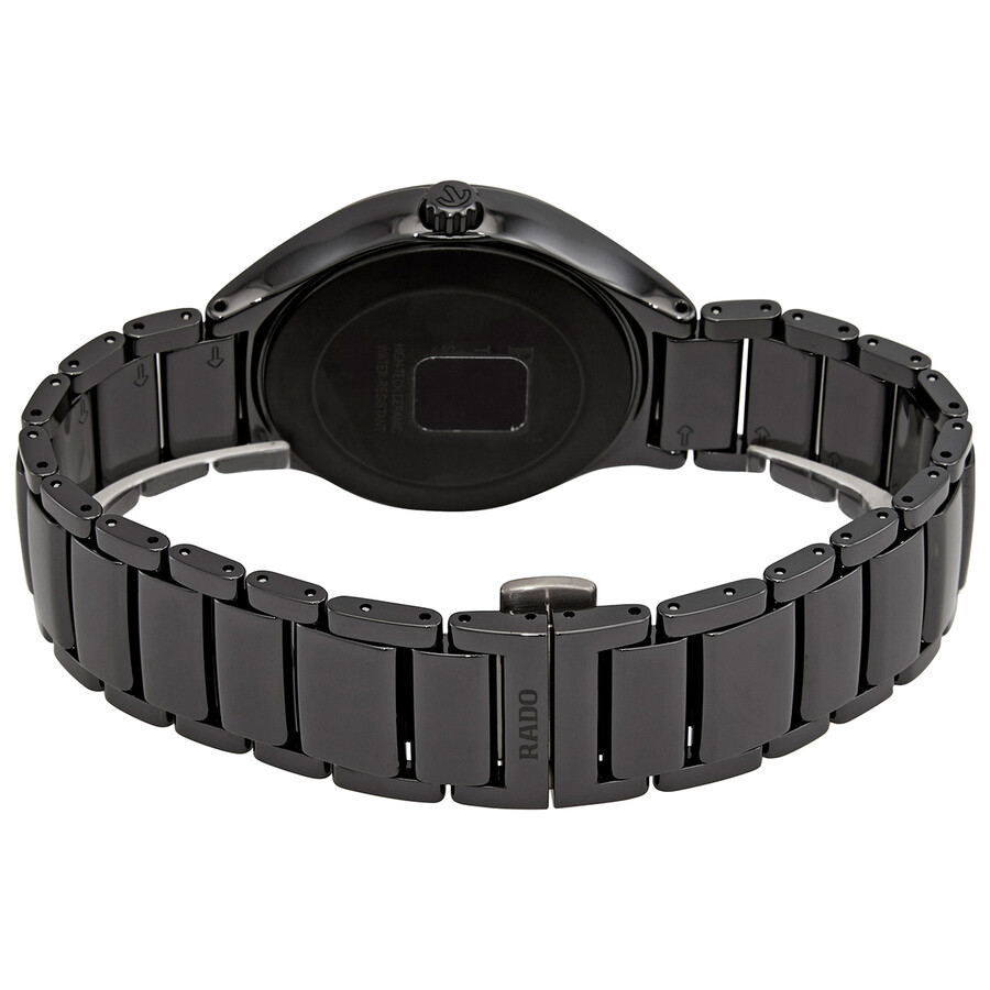 Rado True Automatic Diamond Black Dial Men's Watch R27056852 ...