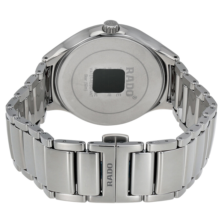 Rado True White Dial Ceramic Men's Watch R27239102 7612819051543 ...