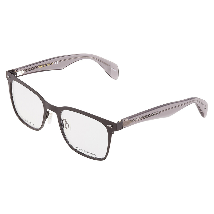 Rag And Bone Rag & Bone Men's Black Square Eyeglass Frames RNB 7002 ...