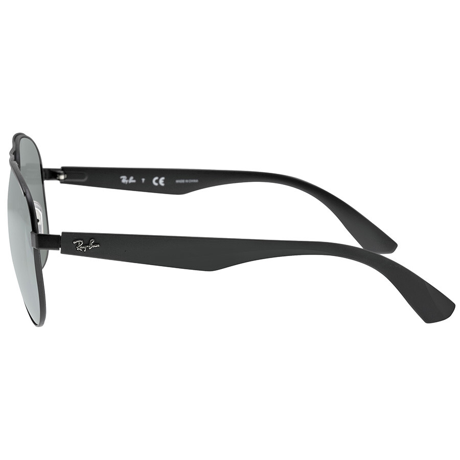 Ray-Ban Grey Mirror Aviator Unisex Sunglasses RB3523 006/6G 59 ...