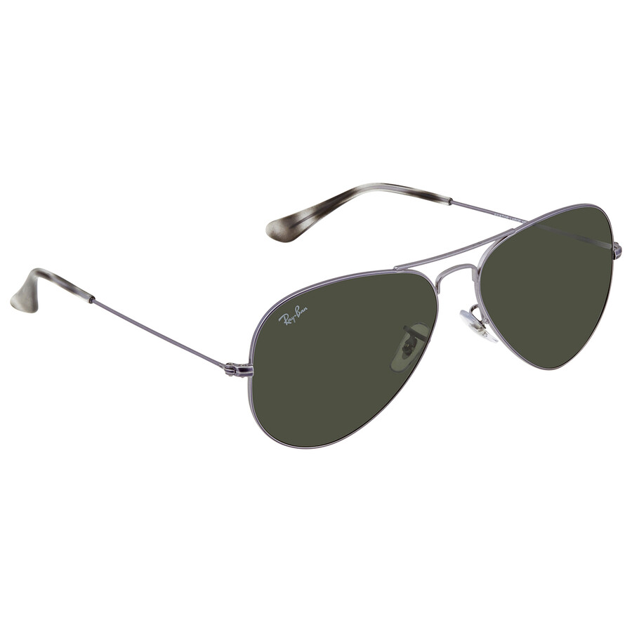 Ray-Ban Aviator Classic Green Classic G-15 Unisex Sunglasses RB3025 ...