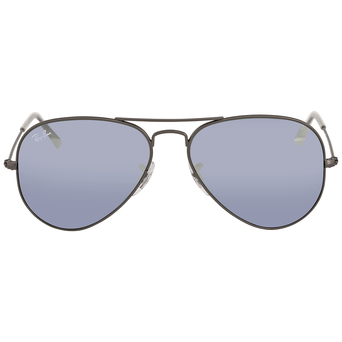 Ray-Ban Aviator Flash Lenses Silver Unisex Sunglasses RB3025 029/30 55 ...