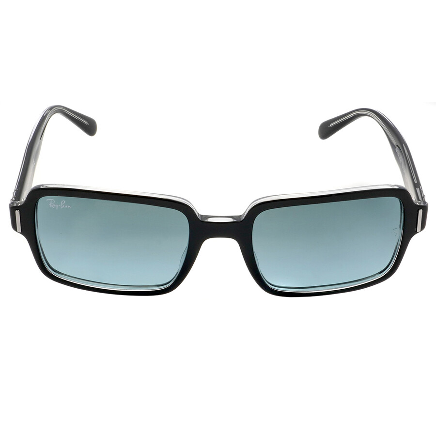 Ray-Ban Benji Blue Gradient Grey Rectangular Unisex Sunglasses RB2189 ...
