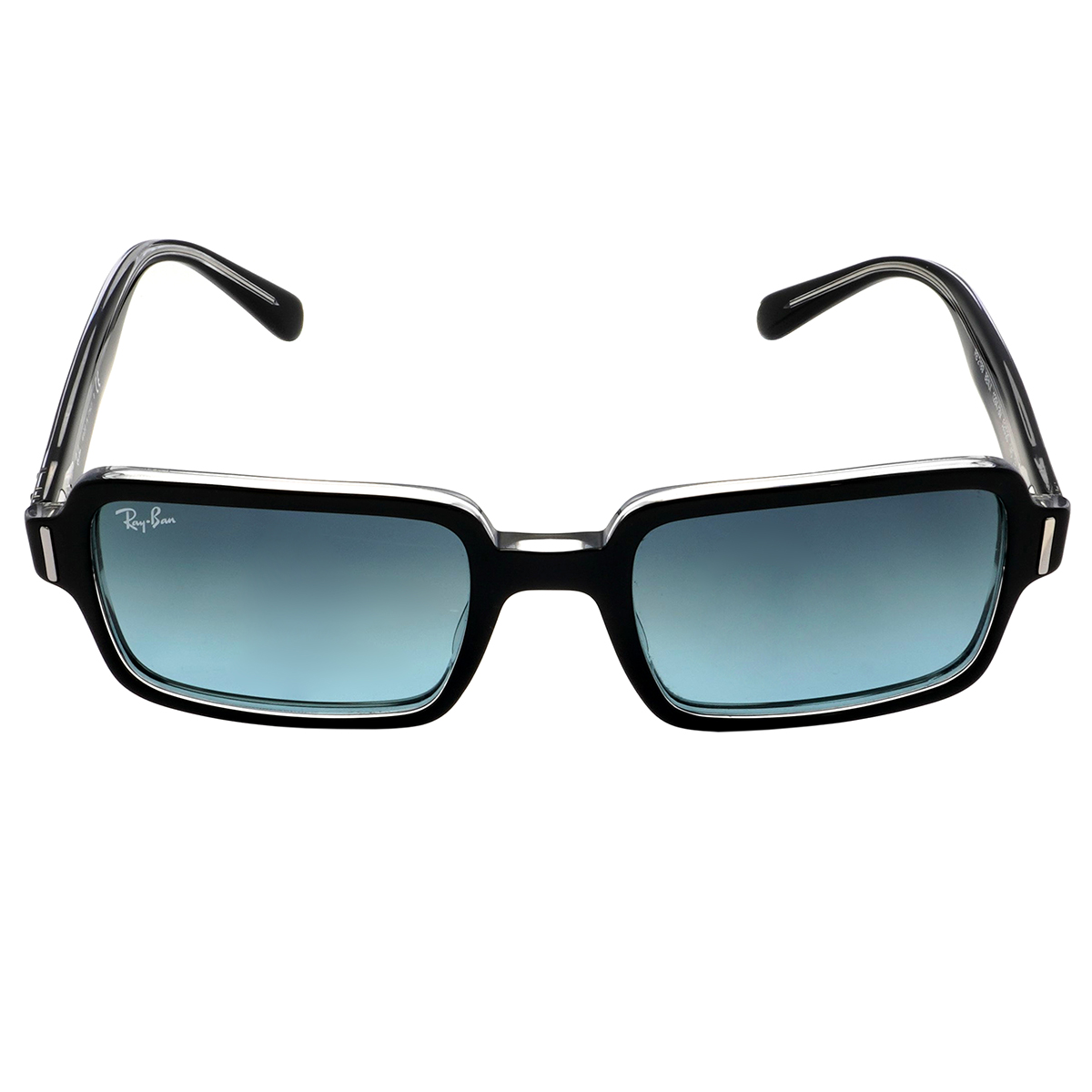 Ray-Ban Benji Blue Gradient Rectangular Unisex Sunglasses ...