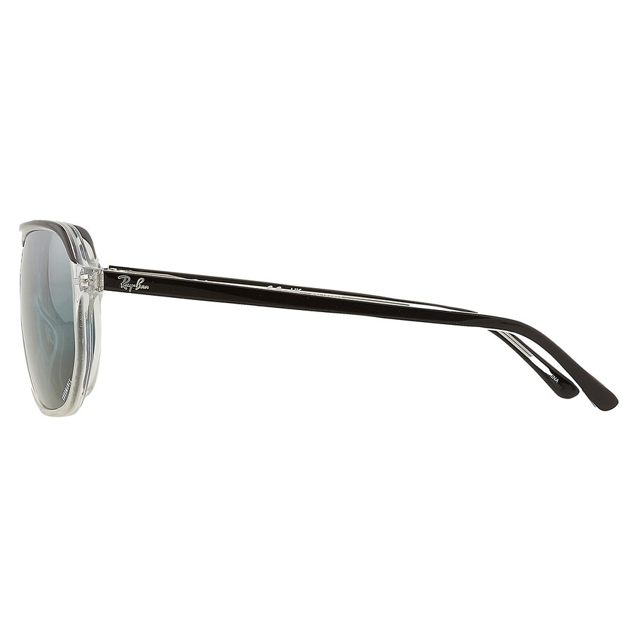 Ray-Ban Bill One Polarized Silver/Blue Chromance Navigator Unisex ...