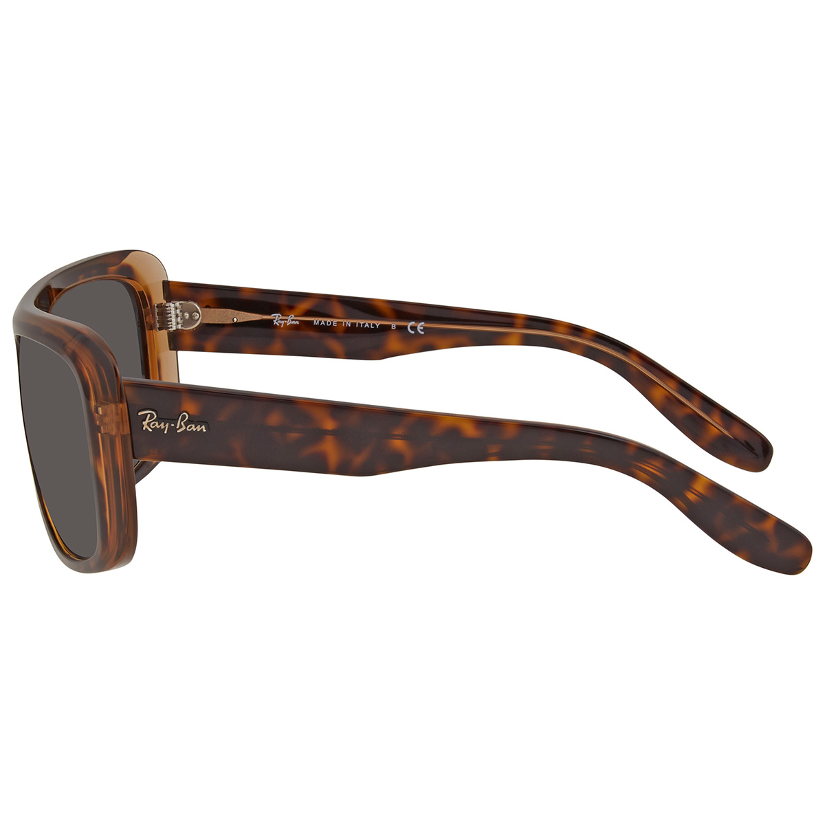 Ray-Ban Blair Dark Grey Rectangular Unisex Sunglasses RB2196 1292B1 61 ...