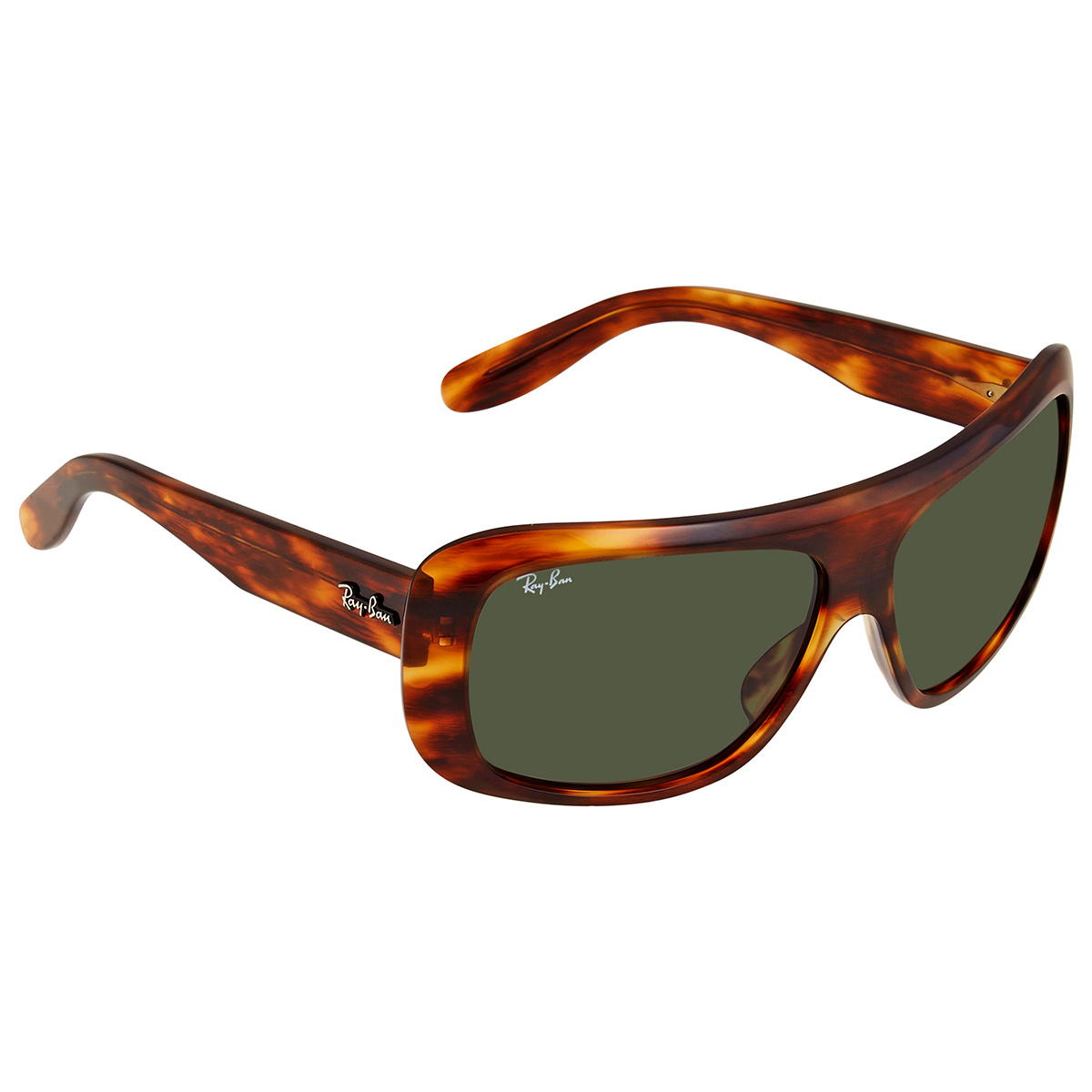 Ray-Ban Blair Green Classic G-15 Rectangular Unisex Sunglasses RB2196 ...